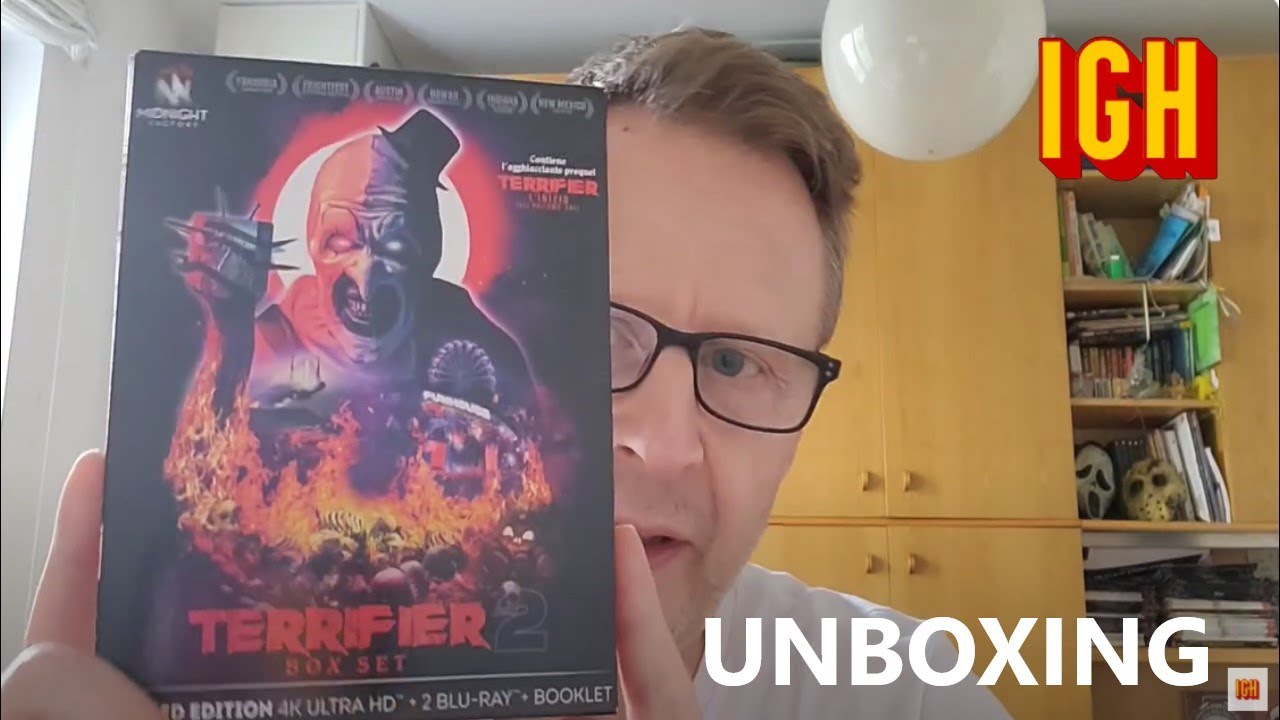 TERRIFIER 2 BOX SET - LIMITED EDITION Midnight Factory (Unboxing) - YouTube