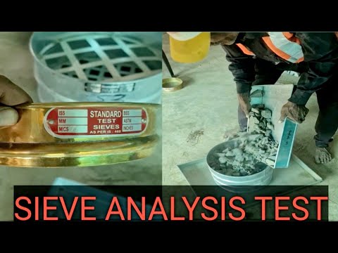 Sieve Analysis of GSB || Granular Sub Base Gradation - YouTube