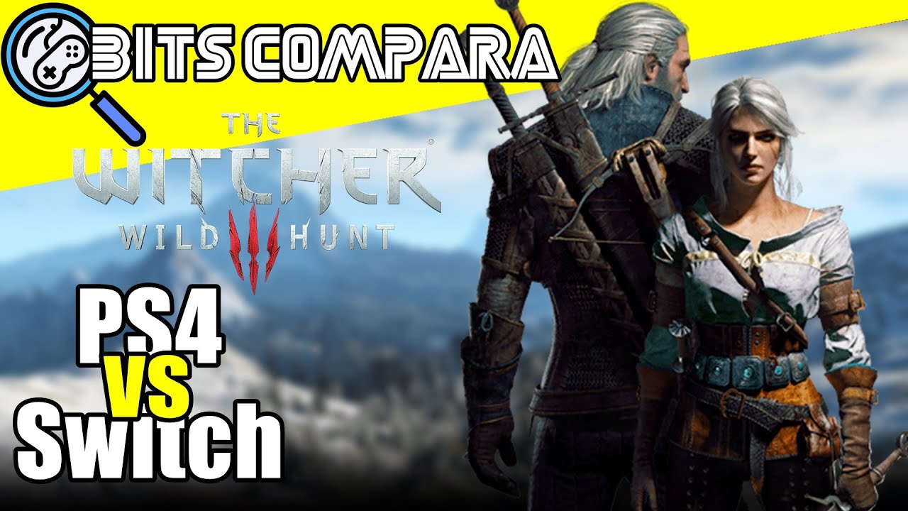 Comparação gráfica de The witcher 3 - Switch vs Playstation 4 ...