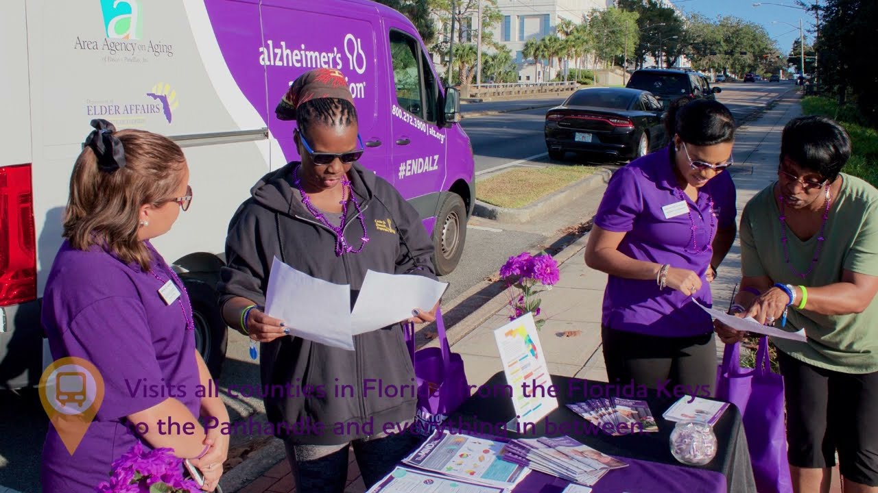 Alzheimer's Association Brain Bus - YouTube
