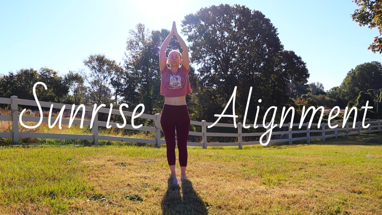 Standing Practice for Awakening & Aligning - YouTube