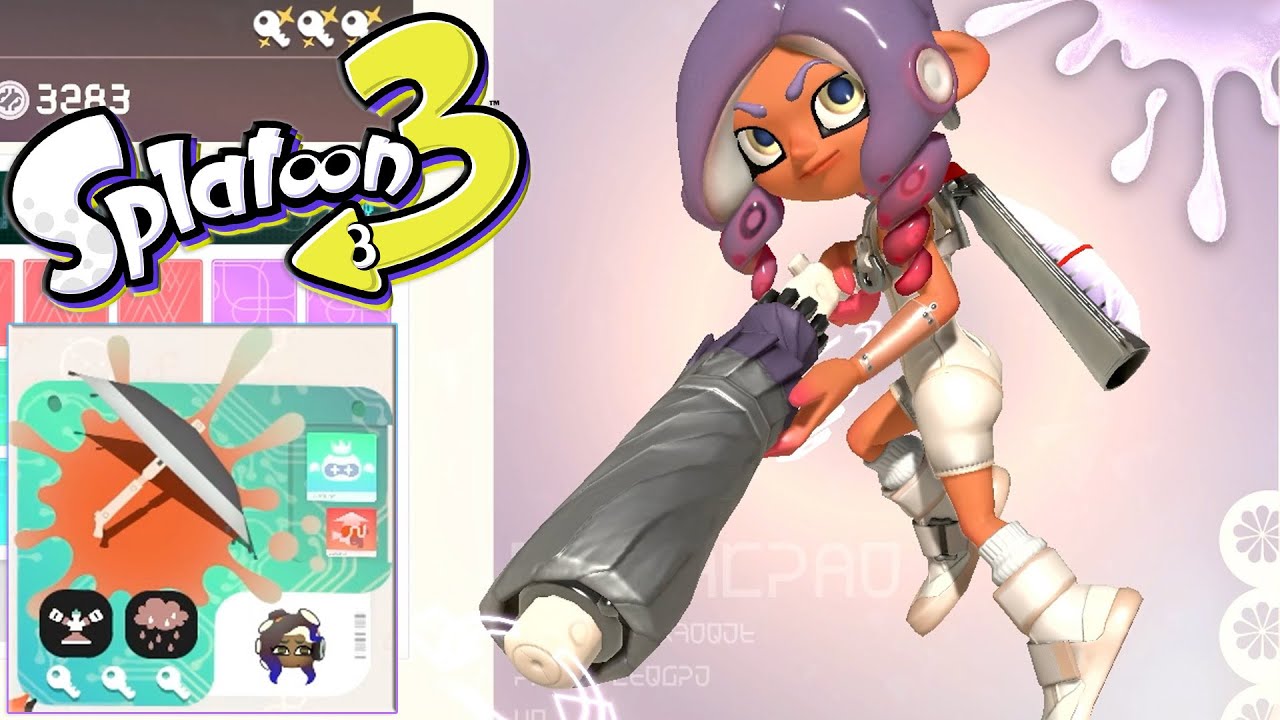 Side Order Run - Marina Palette (Splat Brella) | Splatoon 3 - YouTube