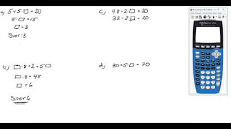 Matematik 1a gul Kap 1.1 Räkneordning Sid 11 - 13 - YouTube