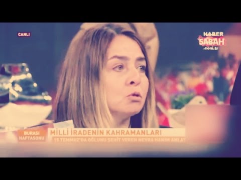15 TEMMUZ ŞEHİT ANNESİNİN DUYGU DOLU KONUŞMASI