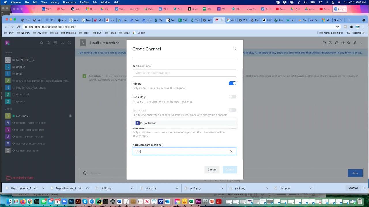 Rocketchat channel tutorial - YouTube
