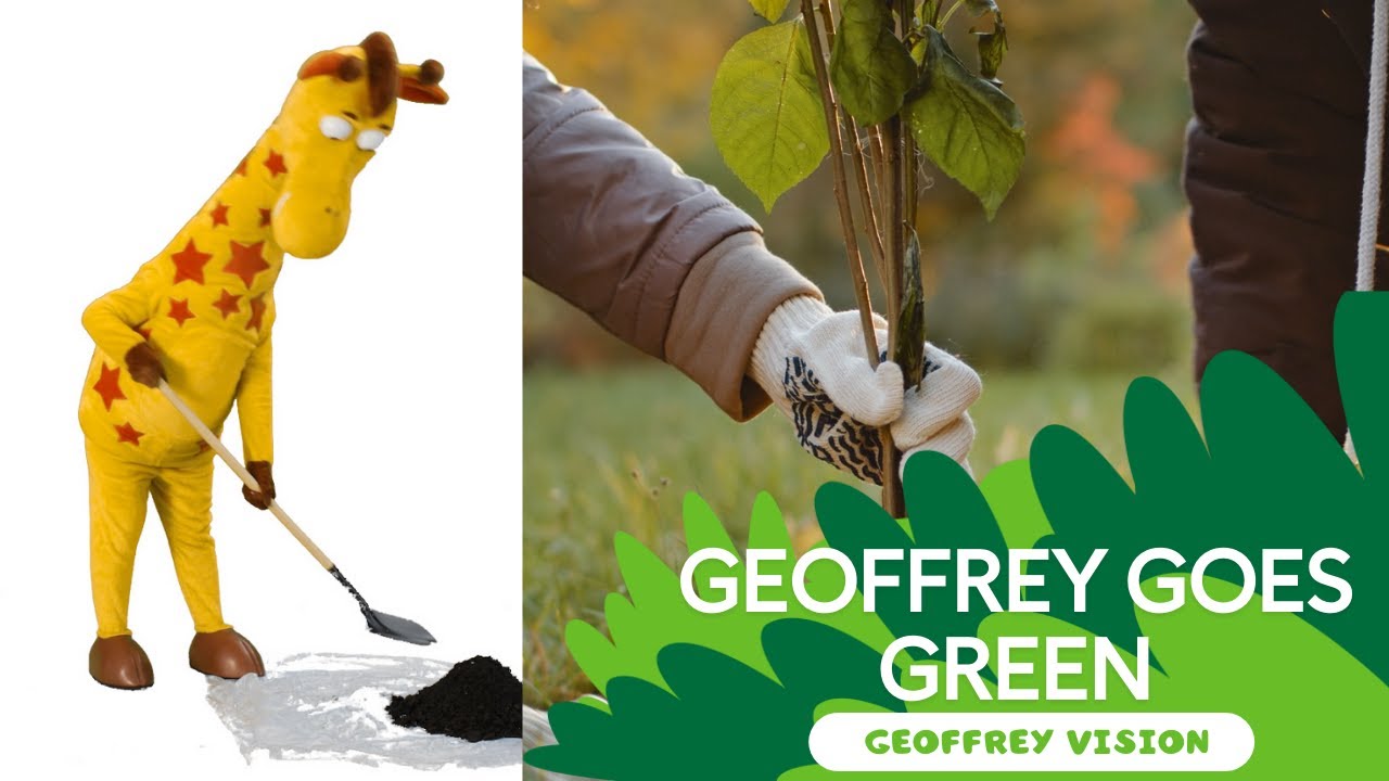 Geoffrey Goes Green – Tree Planting! Geoffrey Vision | Toys“R”Us - YouTube