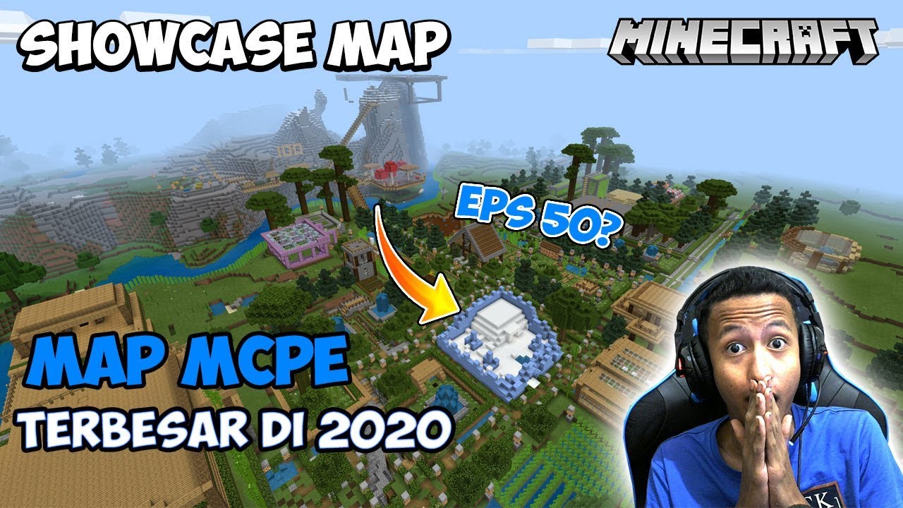MAP MCPE TERBESAR DI MCPE 2020!!! - SHOWCASE MAP MINECRAFT INDONESIA ...