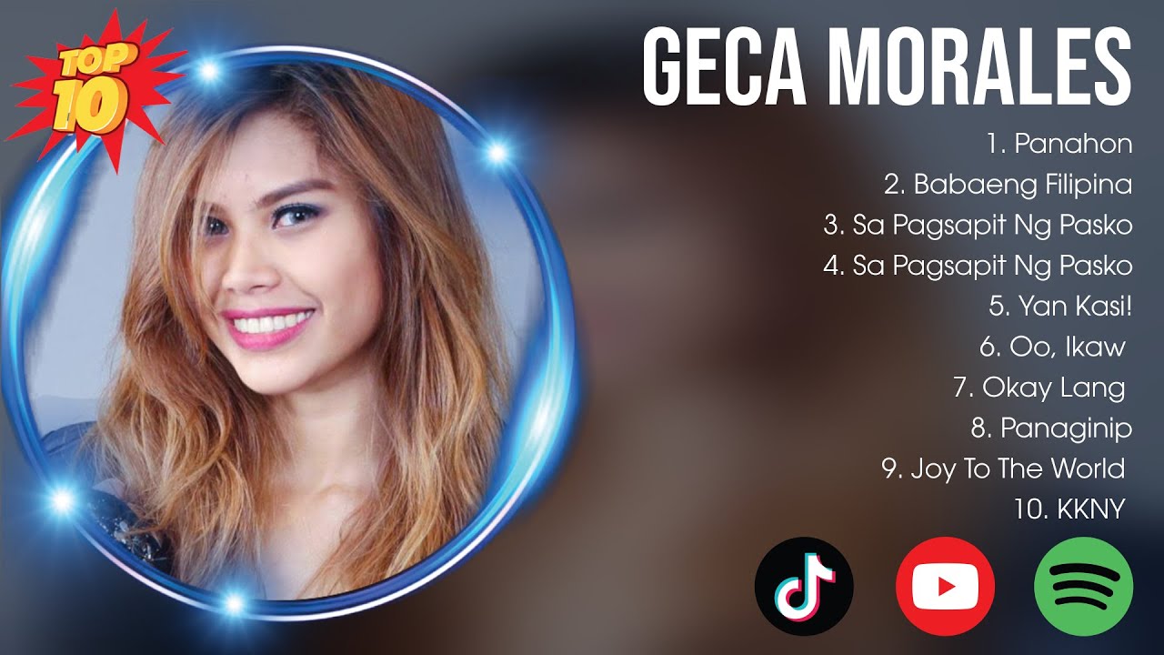 Top 10 Hits by Geca Morales Singers You Can't Miss - YouTube