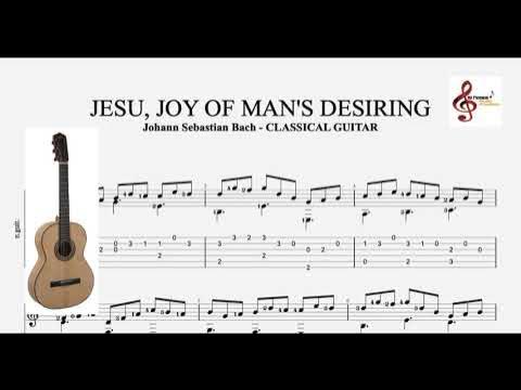 Jesu, Joy Of Man's Desiring - BACH - Classical Guitar - YouTube