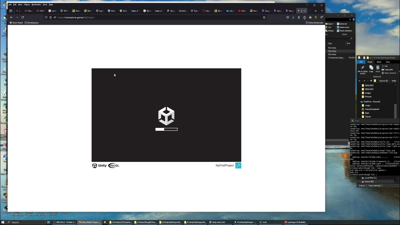 Class: Learning Unity. Lesson 10 Part 6 of 6 - Title - YouTube