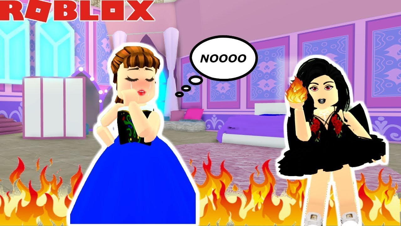PRINCESS ANNA BULLY CAUGHT HER DORM ON FIRE!! -(Royale High Roleplay ...