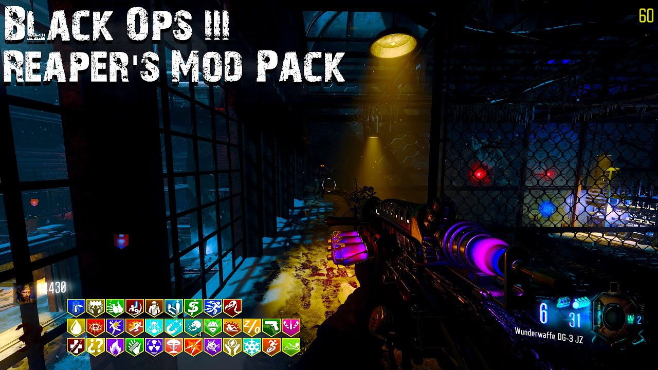 Black Ops 3 Custom Zombies: Reaper's Mod Pack on The Giant! - YouTube