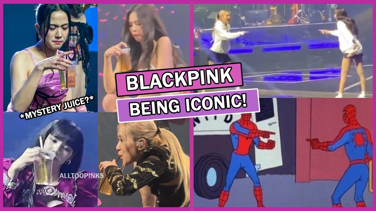 BLACKPINK being ICONIC ON THE BORNPINK TOUR PART 2 💗🖤 Best and Funniest ...