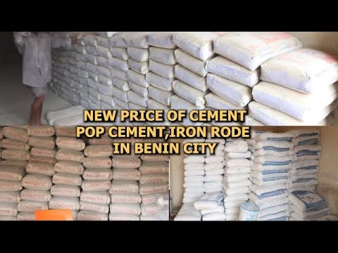 EDO:LATEST PRICE OF CEMENT IRON RODE POP CEMENT 😳😳 BUA CEMENT IS OUT ...