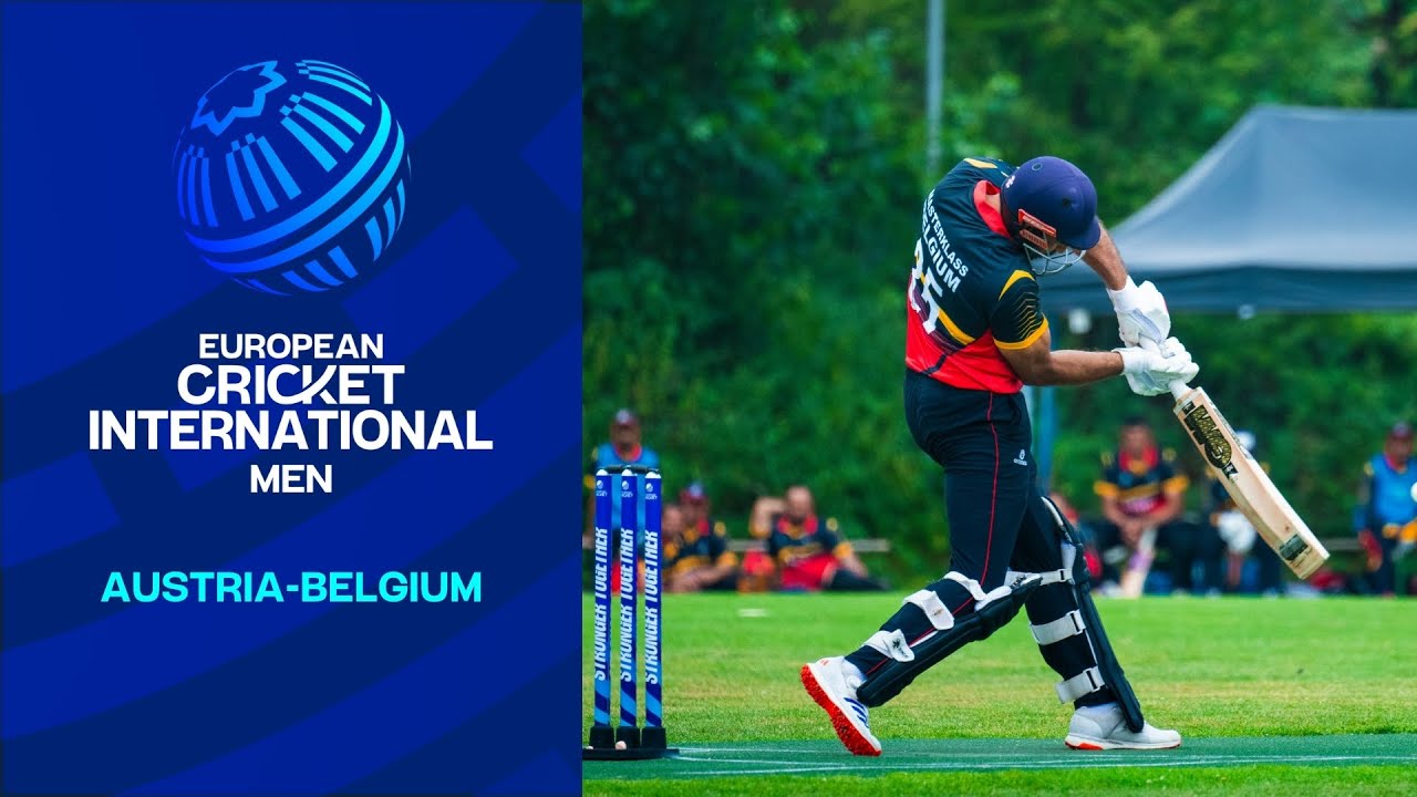 🔴 ECI Austria-Belgium, 2025 | 22 Aug 2025 | T10 Live International ...
