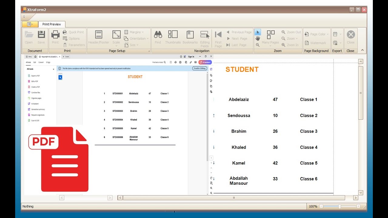 Exportxtrareportaspdf Xtrareport Devexpress Vbnet تصديرالتقرير Youtube