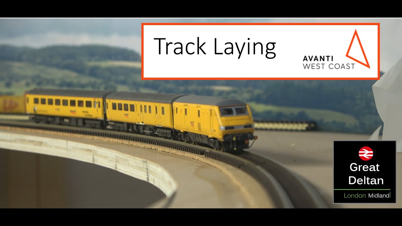 Branchline Build-Track Laying - YouTube