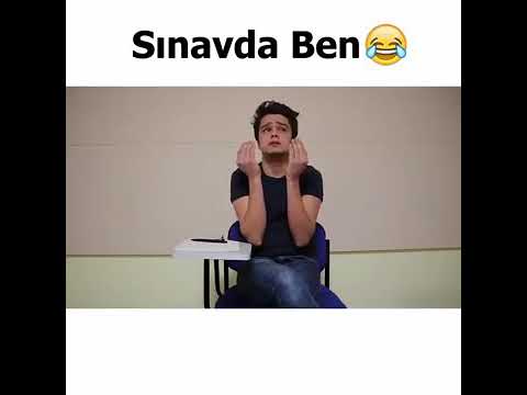 sınava girince ben