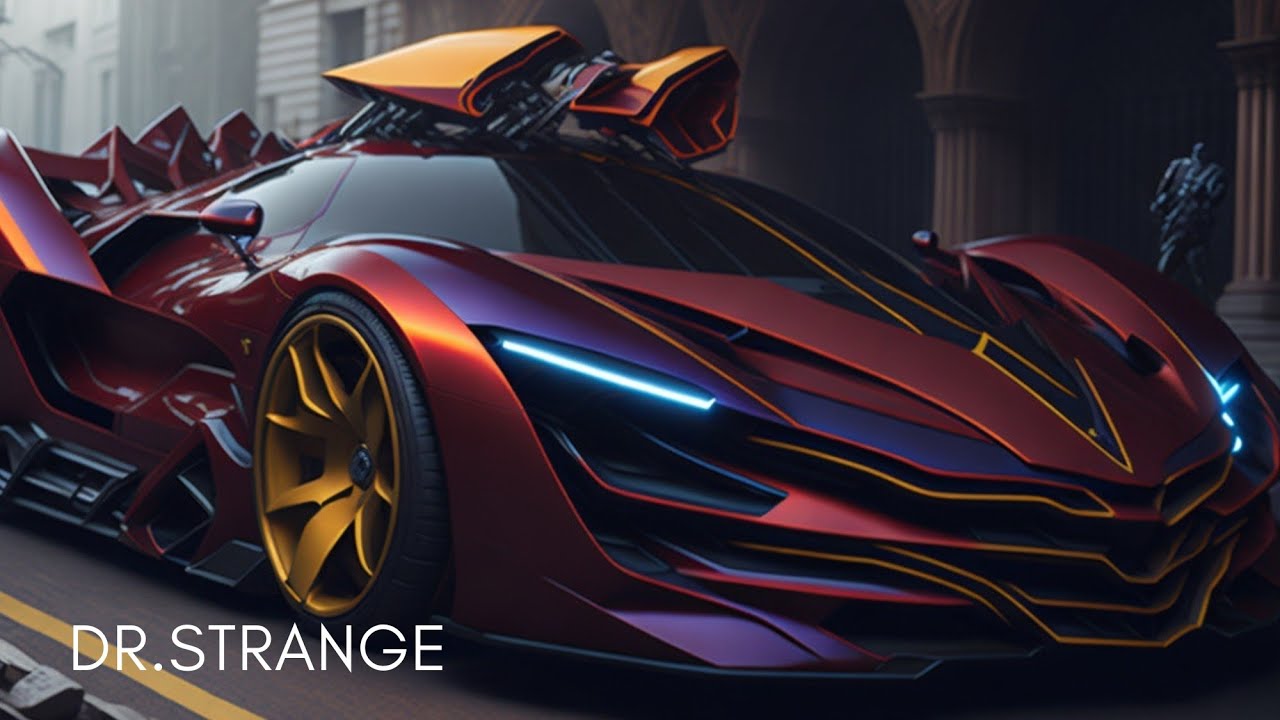 I Asked AI To Create Cars For Different MCU Characters - YouTube