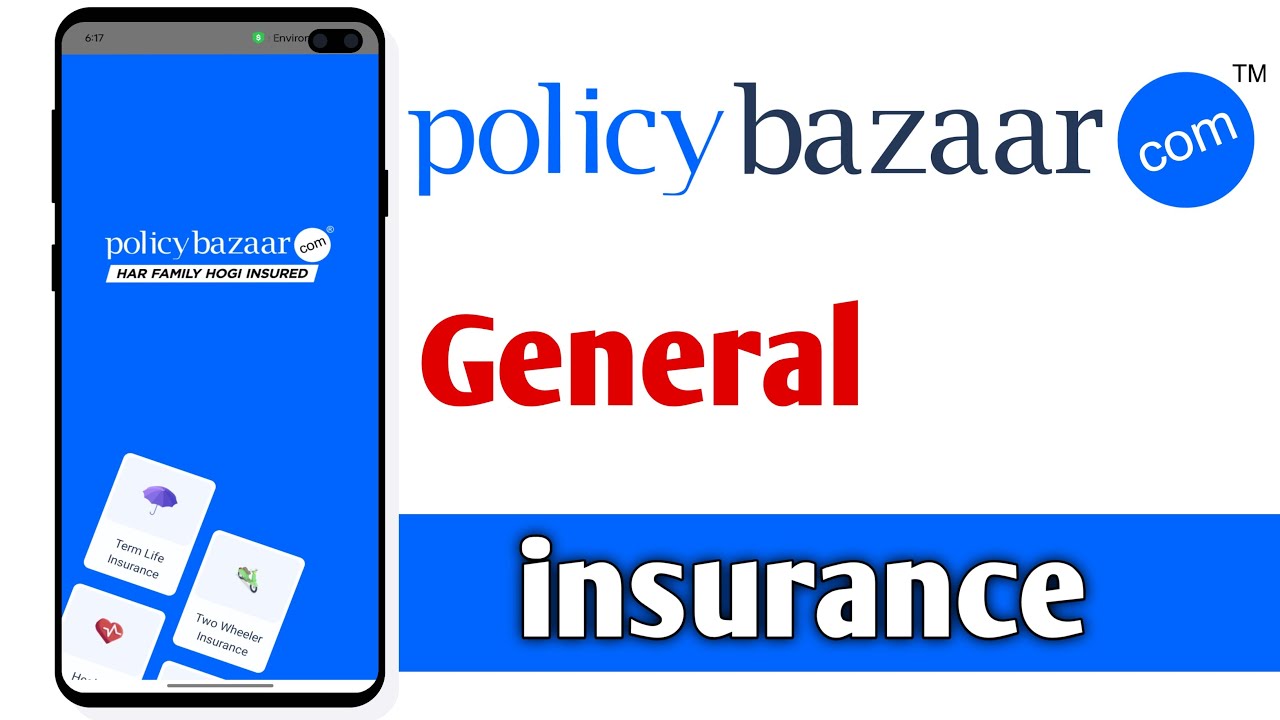 Policybazaar General insurance 2024 / 2025 - YouTube