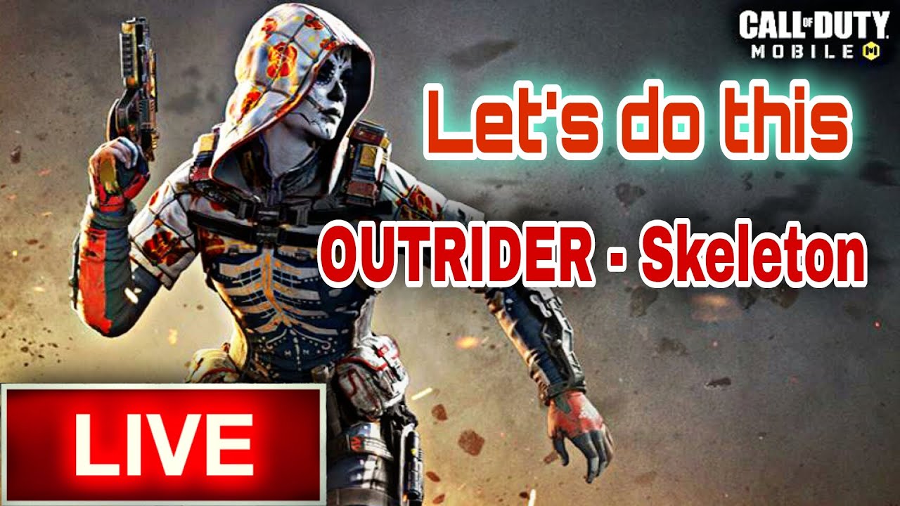 *LIVE* Outrider Skeleton in Call of Duty Mobile Battle Royale | Lets Do ...