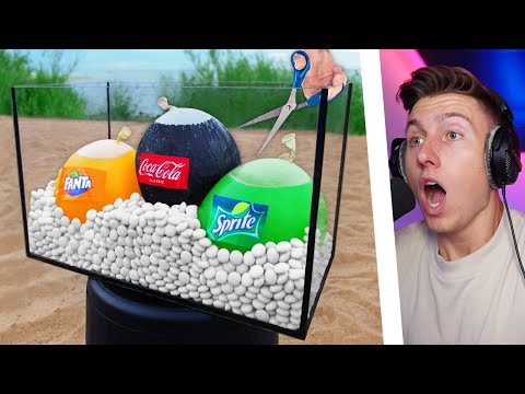 EXPERIMENT: COLA vs MENTOS (unglaublich)