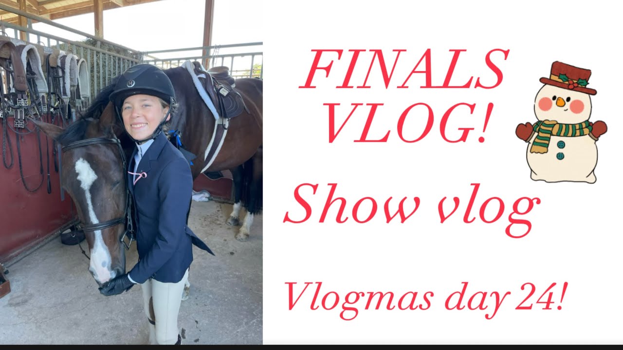 FINALS SHOW VLOG ~ Vlogmas day 24!! - YouTube