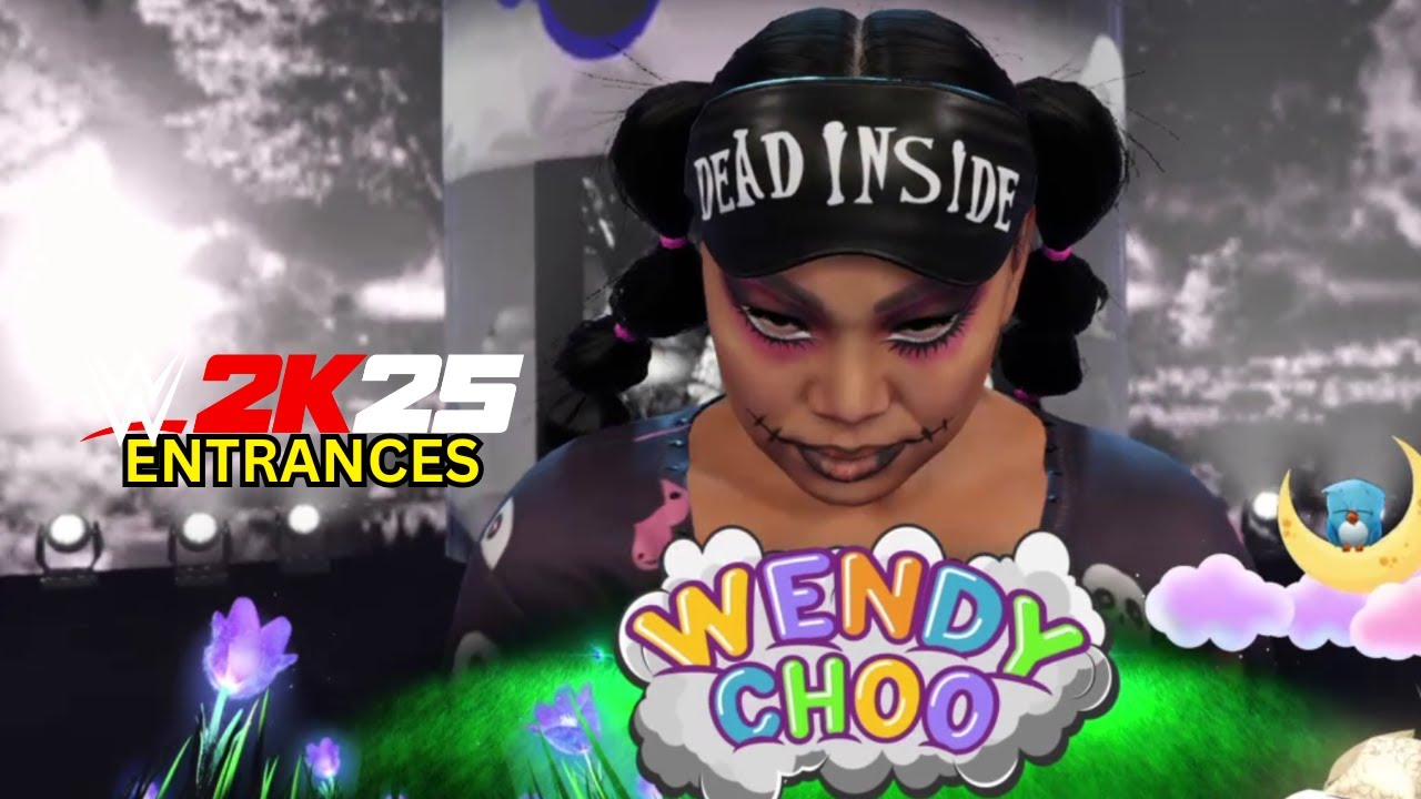 WWE 2K25 WENDY CHOO ENTRANCE in the NXT 2025 ARENA - YouTube