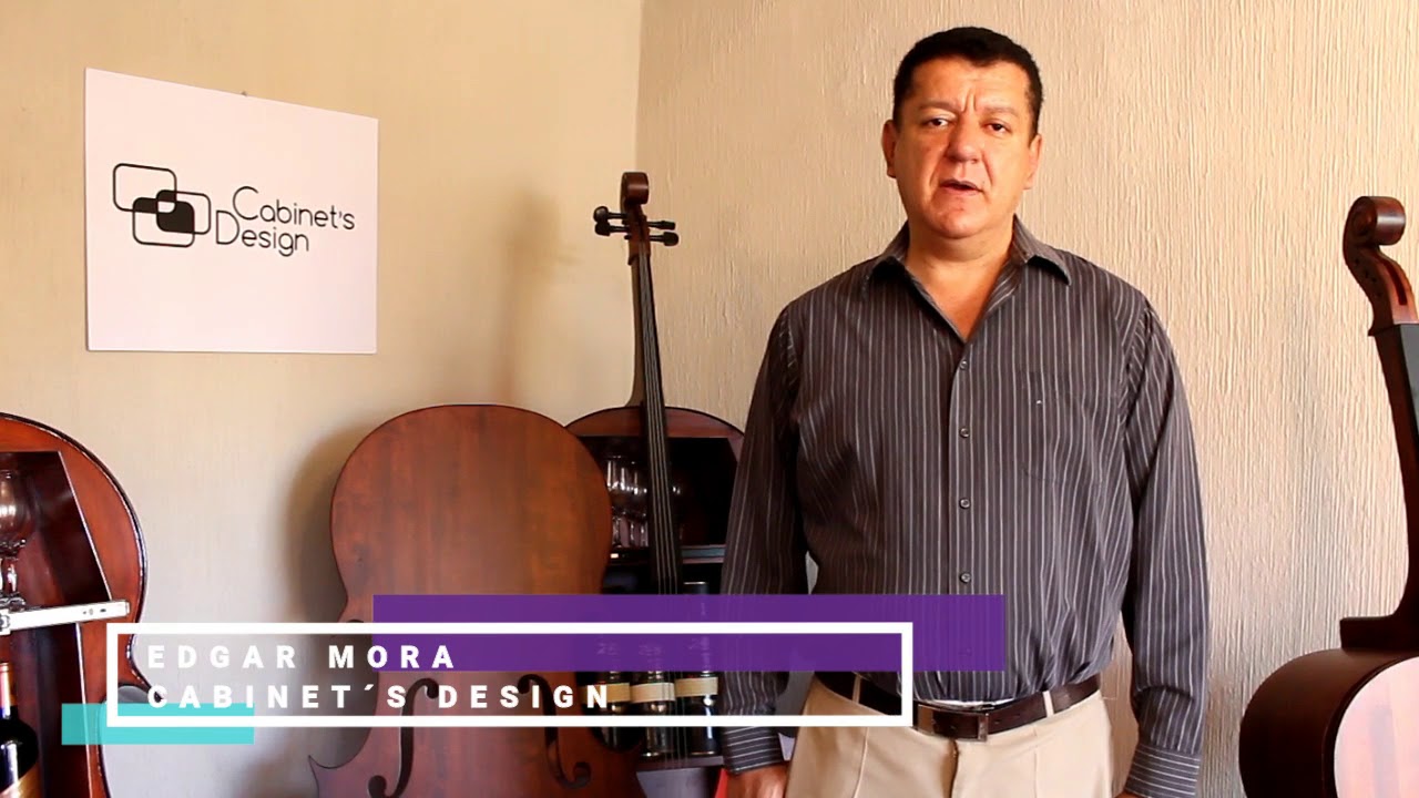 Edgar Mora / Cabinet´s Designs / Cello Bar - YouTube