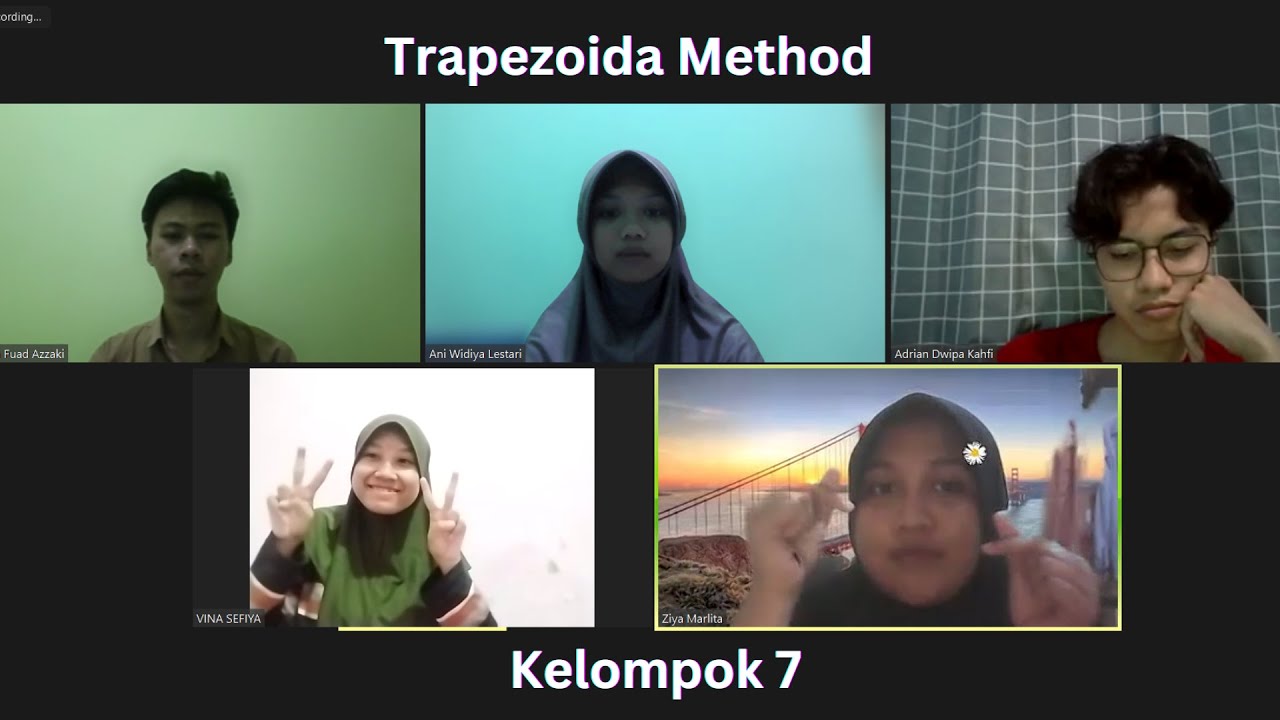 Trapezoidal Method | Metode Numerik | Kelompok 7 - YouTube