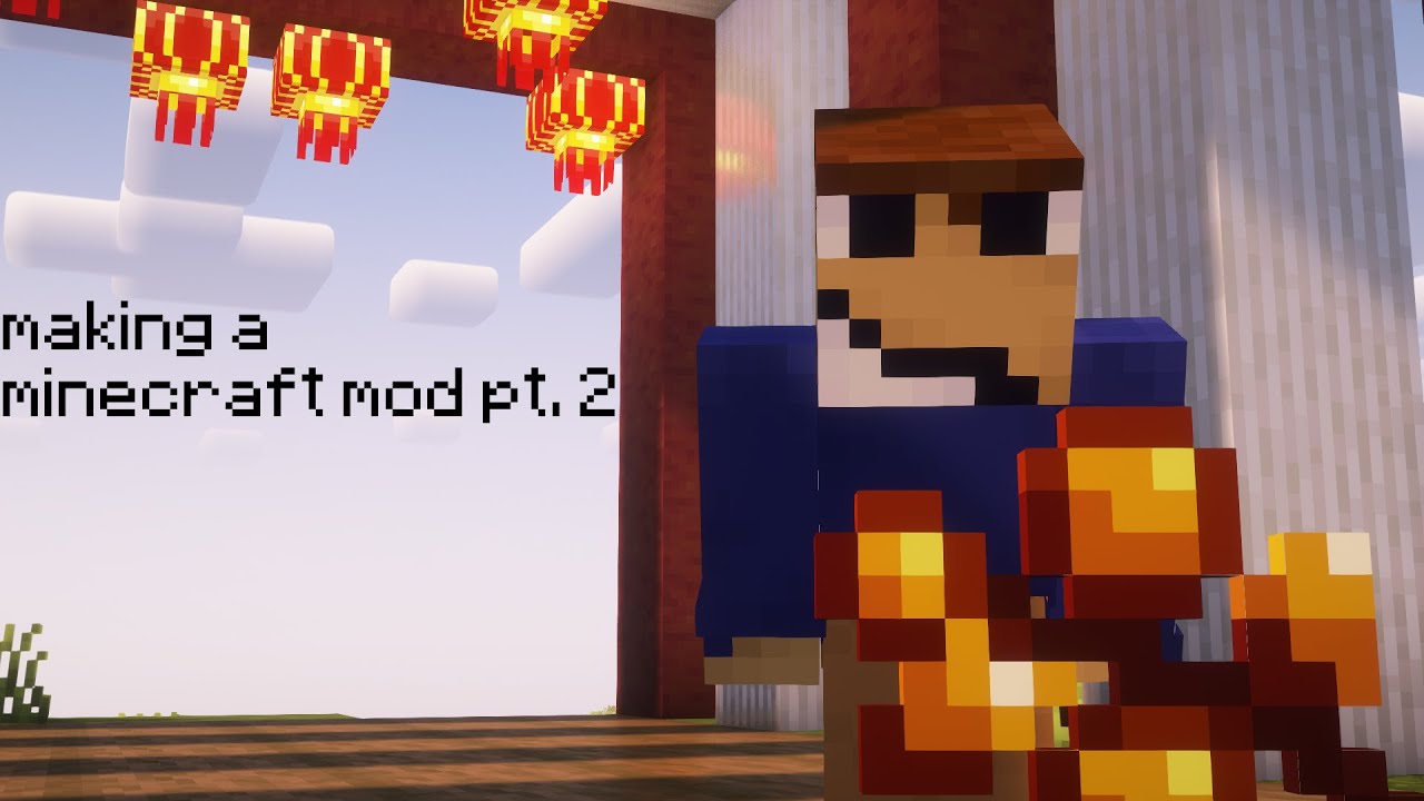 I'm making a minecraft mod Pt.2 - YouTube