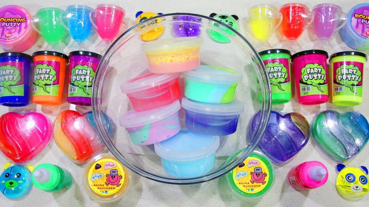Mixing Store Bought Slime and My Old Slime in to Huge Slime Smoothie ...