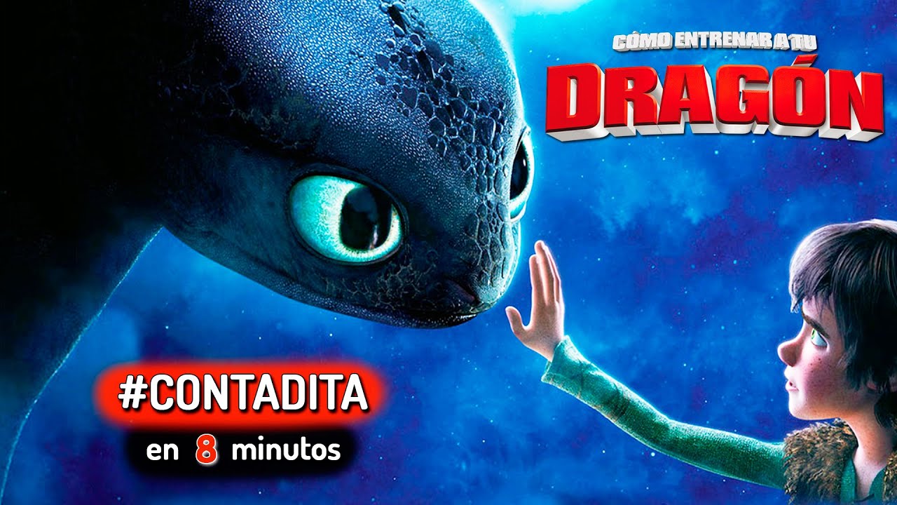 Cómo entrenar a tu Dragón 1 | Chimuelo | #Contadita en 8 minutos - YouTube