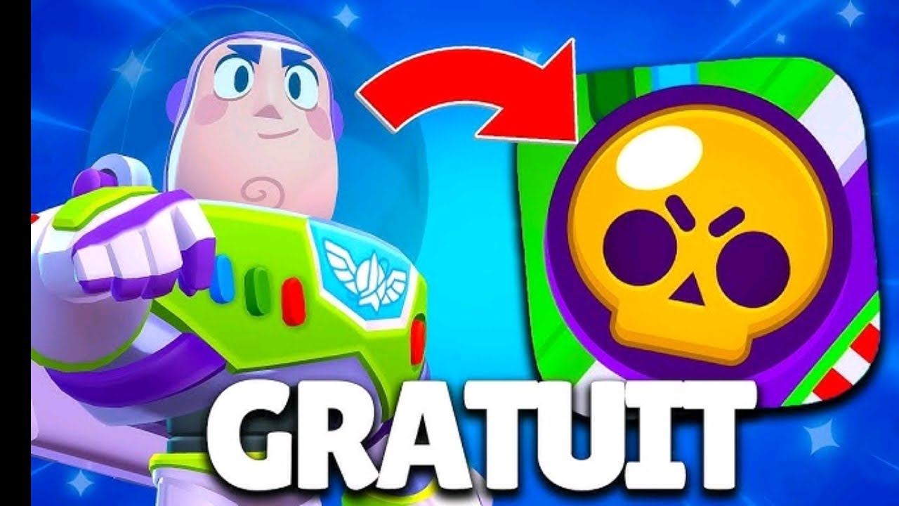 je teste le nouveau skin buzz l'éclaire sur brawl star - YouTube