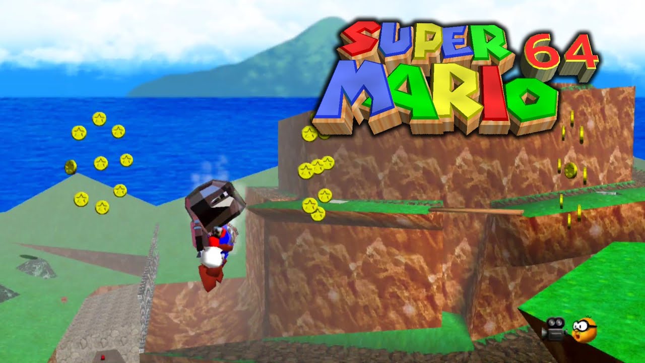 Super Mario Mandalorian 64 Mod HD Textures Full Screen 16:9 (Gameplay ...