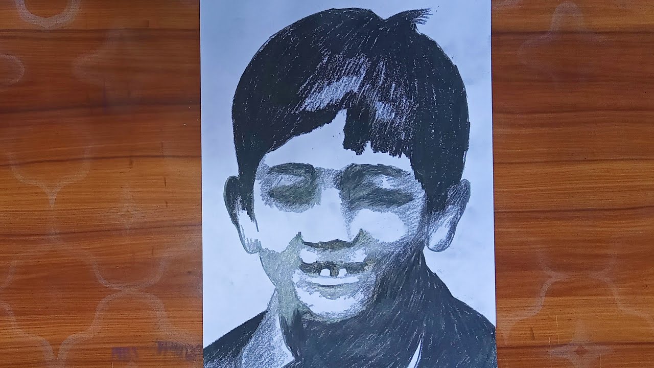 How to Draw Sheikh Rasel _ Sheikh Rasel Drawing _ শেখ রাসেল _ Pencil ...