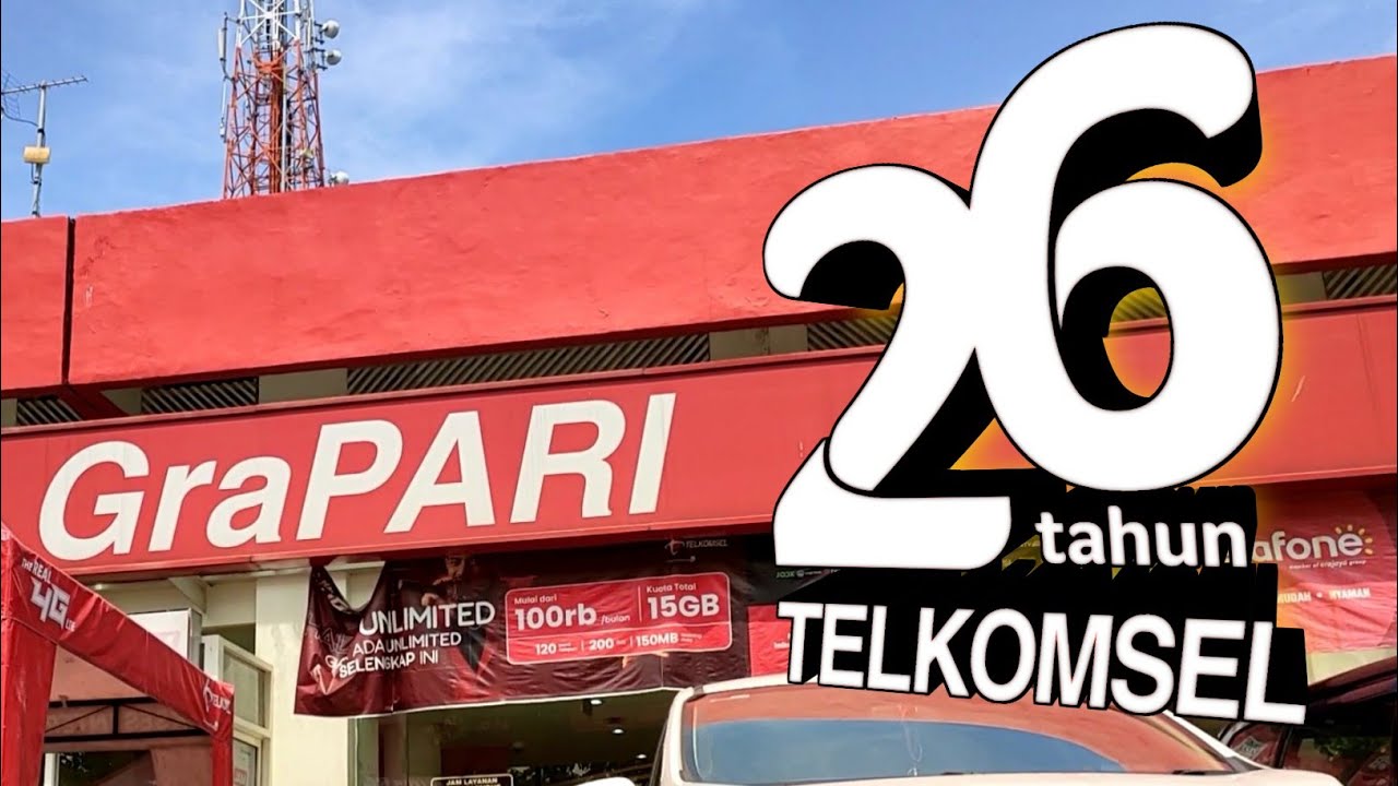 ULANG TAHUN TELKOMSEL KE 26 | IKLAN TELKOMSEL TERBARU | GRAPARI ...