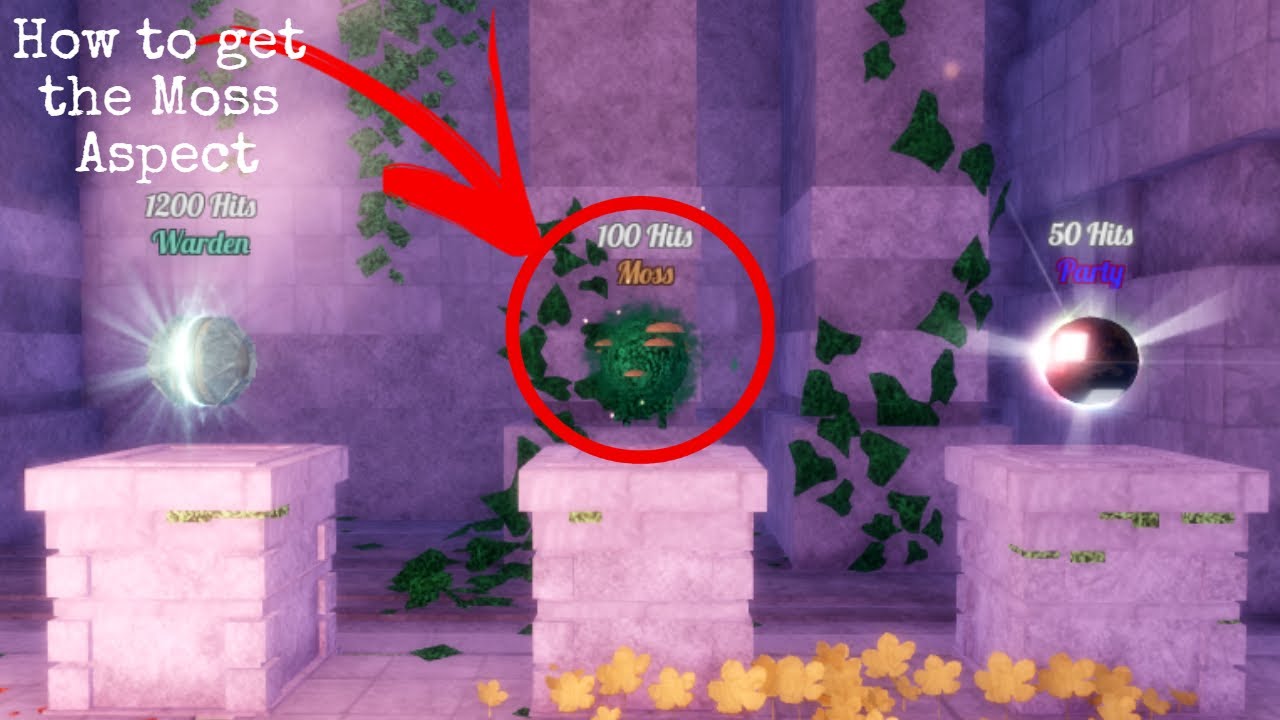 How to get the Moss Aspect in Choose your Power Roblox - YouTube