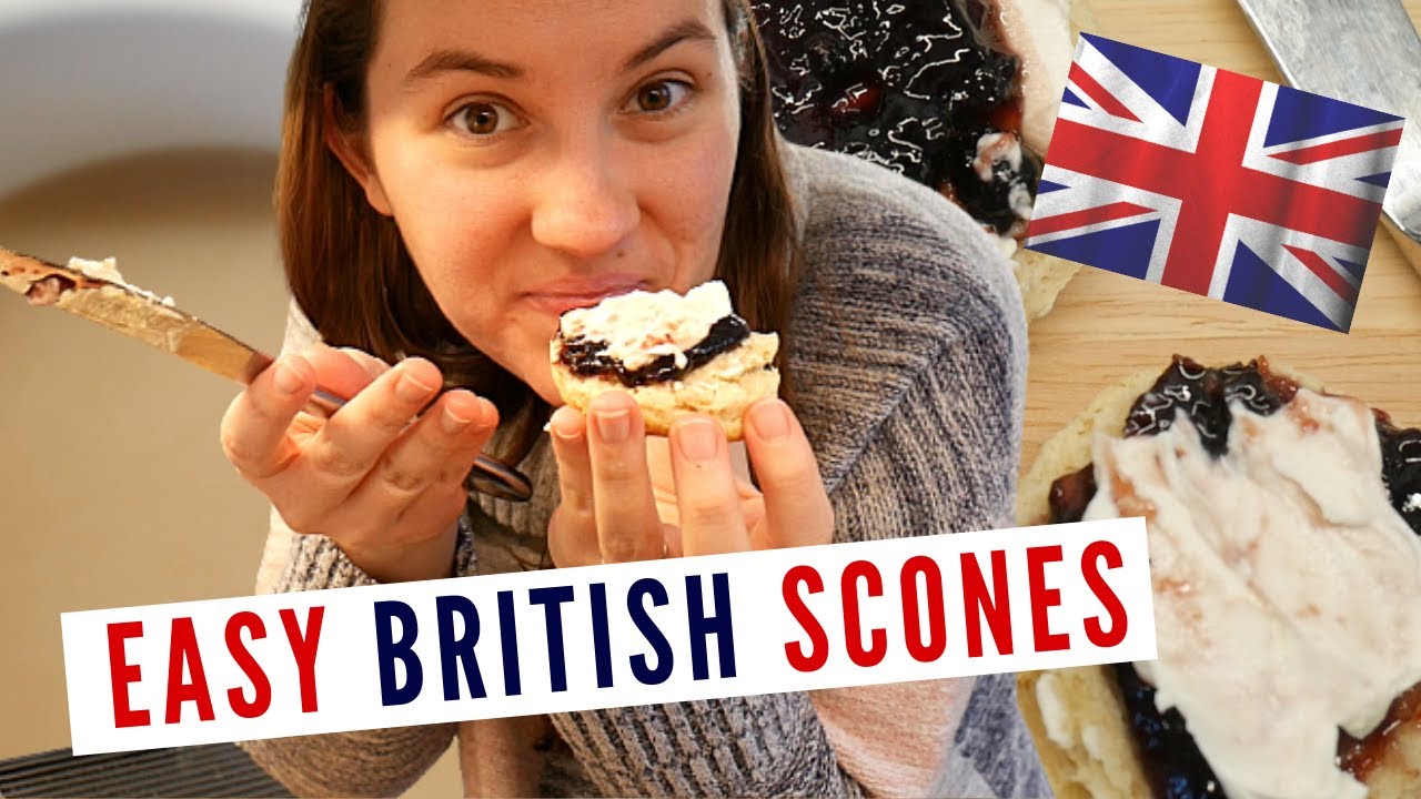 American Makes British Scones // British Scones Recipe - YouTube