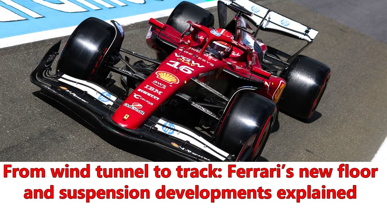 Understanding Ferrari’s latest SF-25 F1 aero package: from redesigned ...
