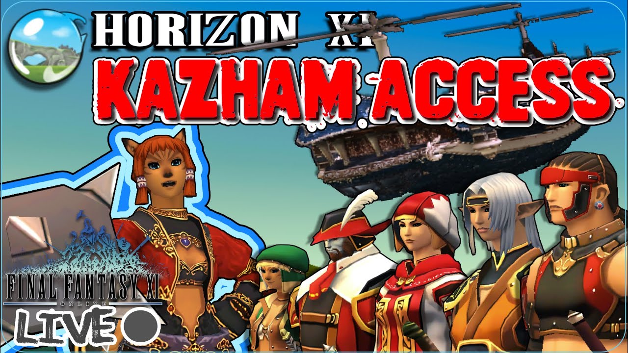 Horizon XI ~ Going to KHAZAM *~Level 25 THF~* || New Classic Server FFXI - YouTube