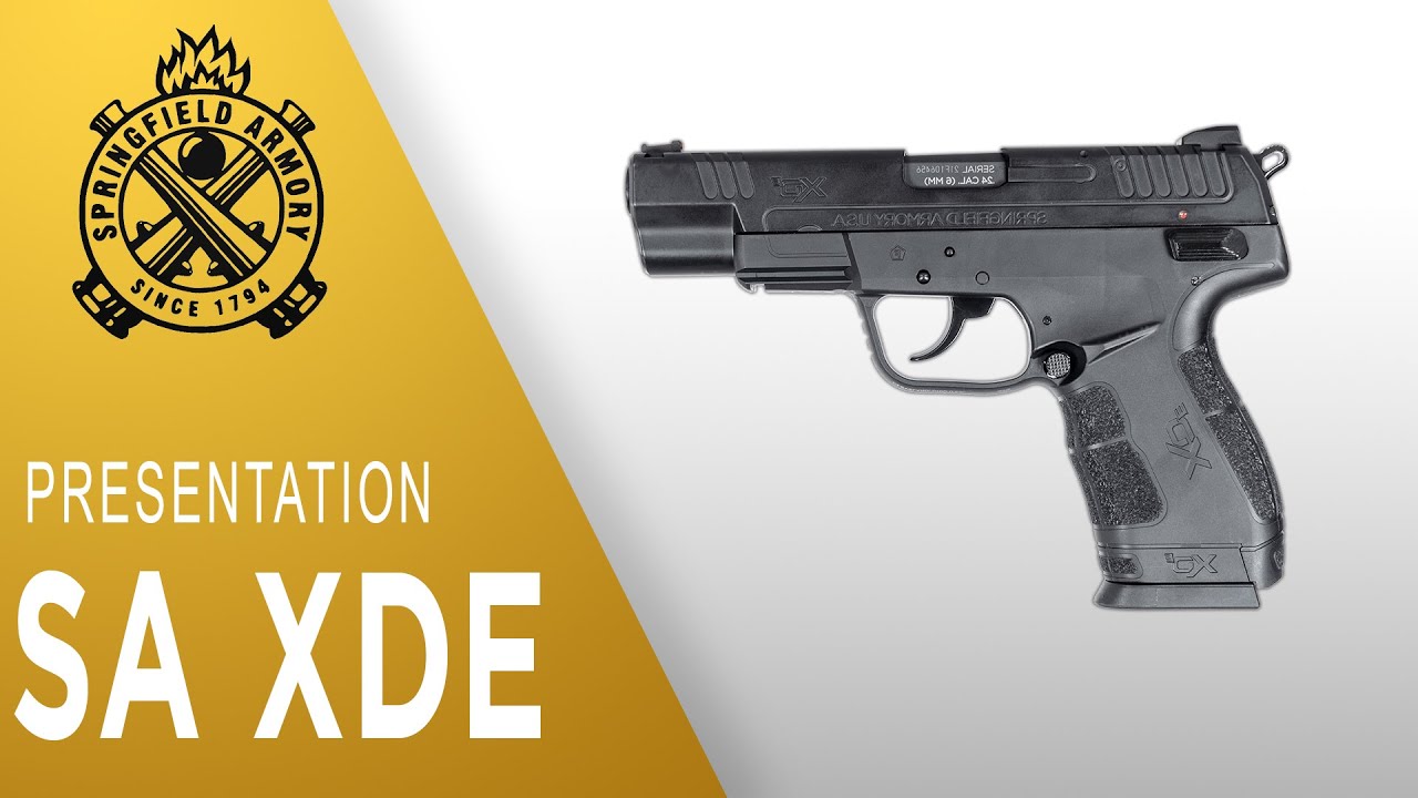 Présentation SA XDE C02 SPRINGFIELD ARMORY AIRSOFT - YouTube
