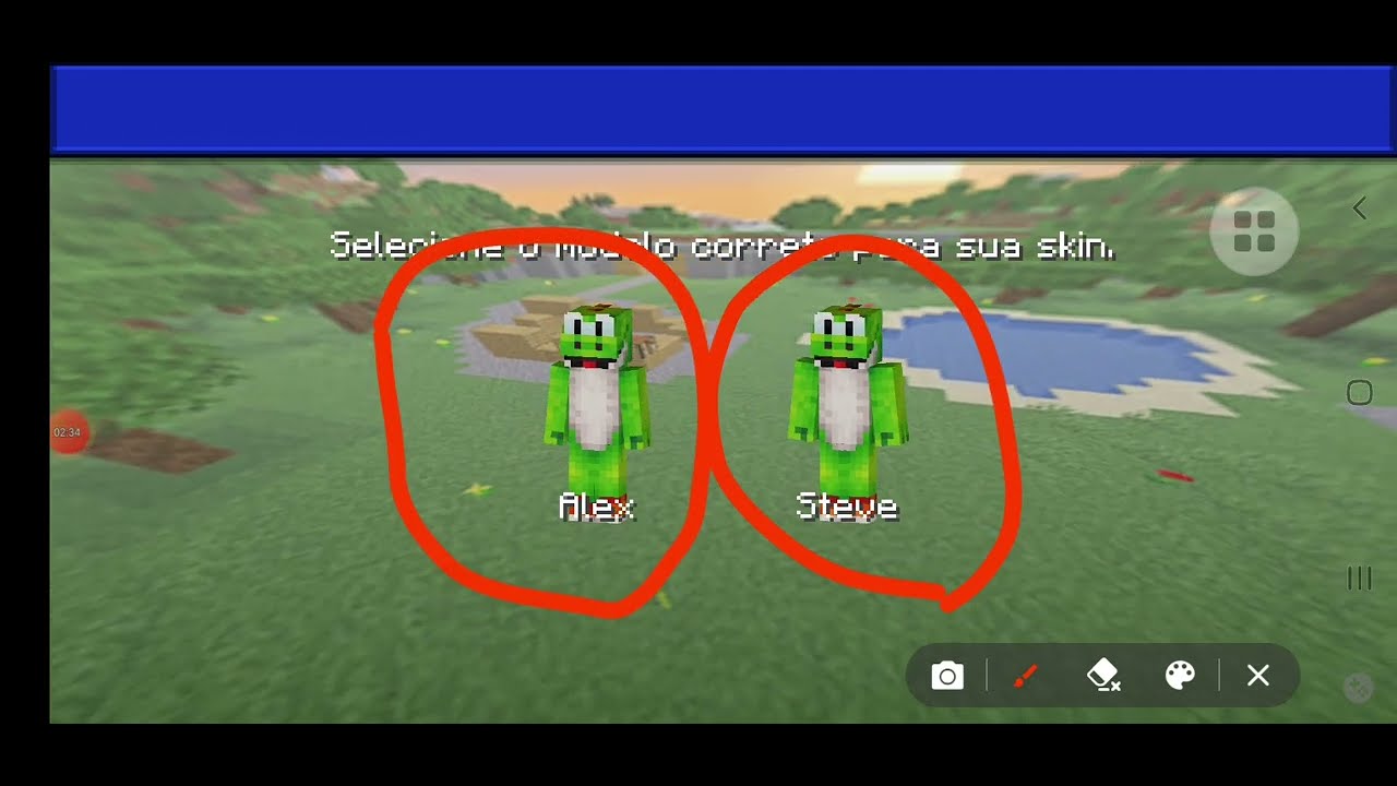 Como Colocar Skins No Craft World - YouTube