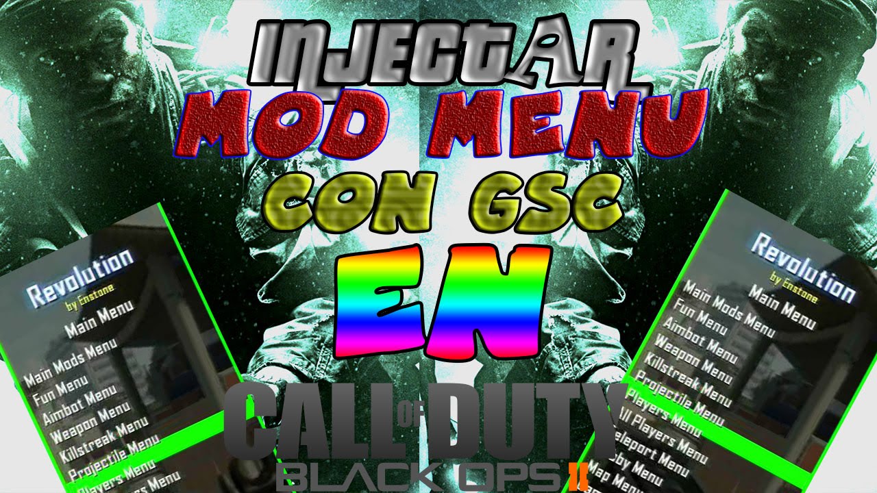COMO INJECTAR MOD MENU GSC EN BO2 FACIL Y RAPIDO - YouTube