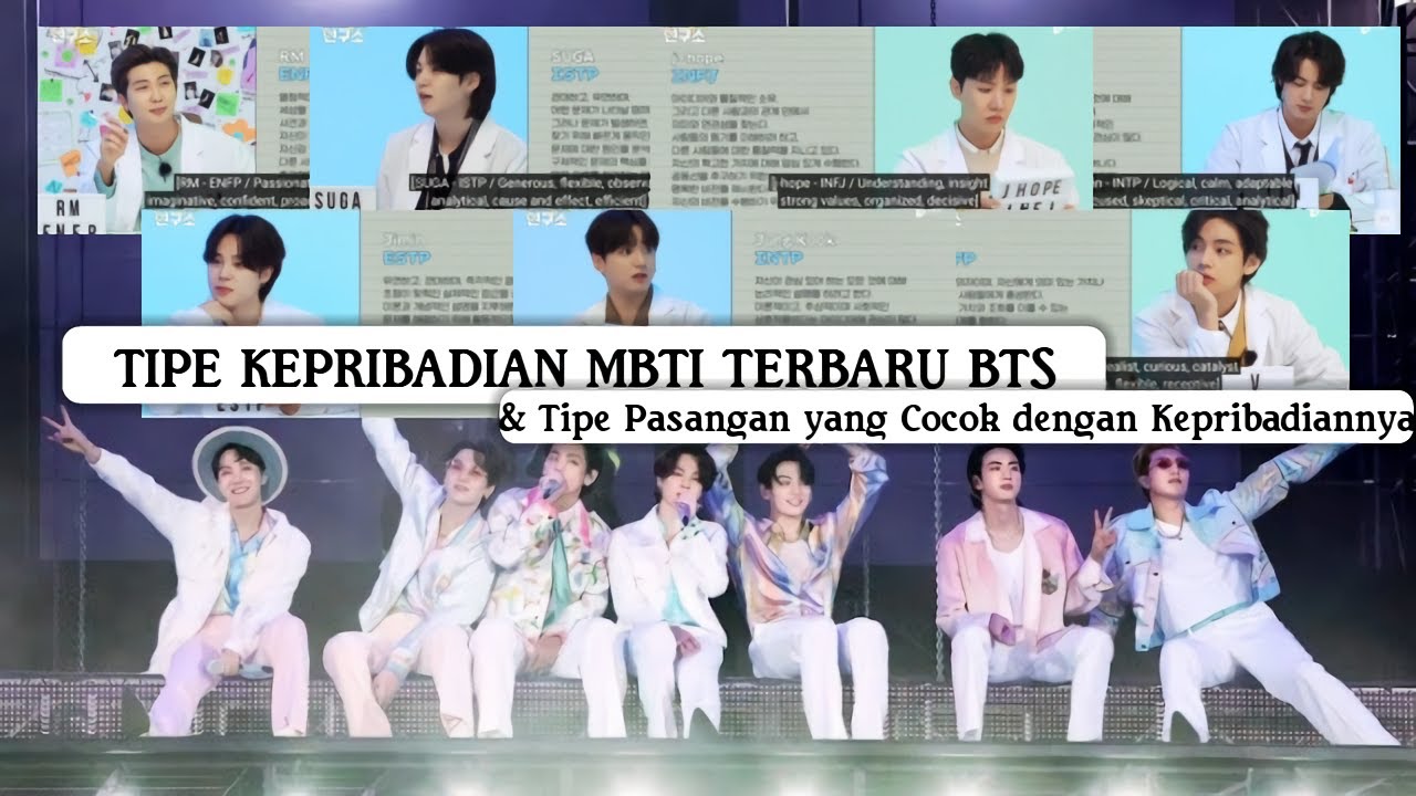 TIPE KEPRIBADIAN MBTI BTS TERBARU & Sifat Para Member BTS - YouTube