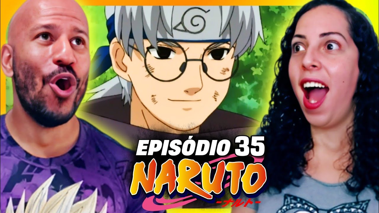 O MISTERIOSO KABUTO! NARUTO CLÁSSICO EP 35 [REACT E ANÁLISE] - YouTube