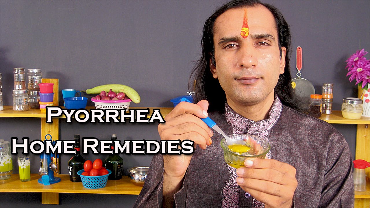 How To Cure Pyorrhea / Home Remedies for Pyorrhea @ ekunji - YouTube