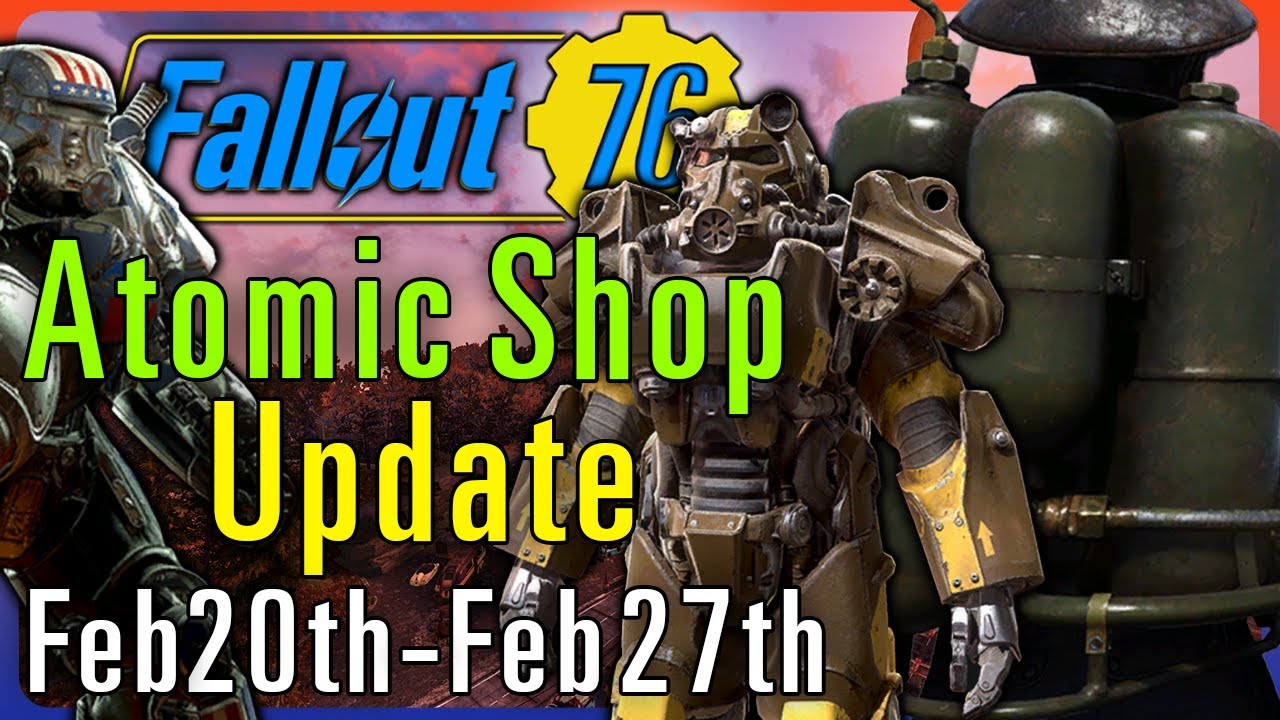 Some Great Camp And Apparel Bundles In The Fallout 76 Atomic Shop - YouTube