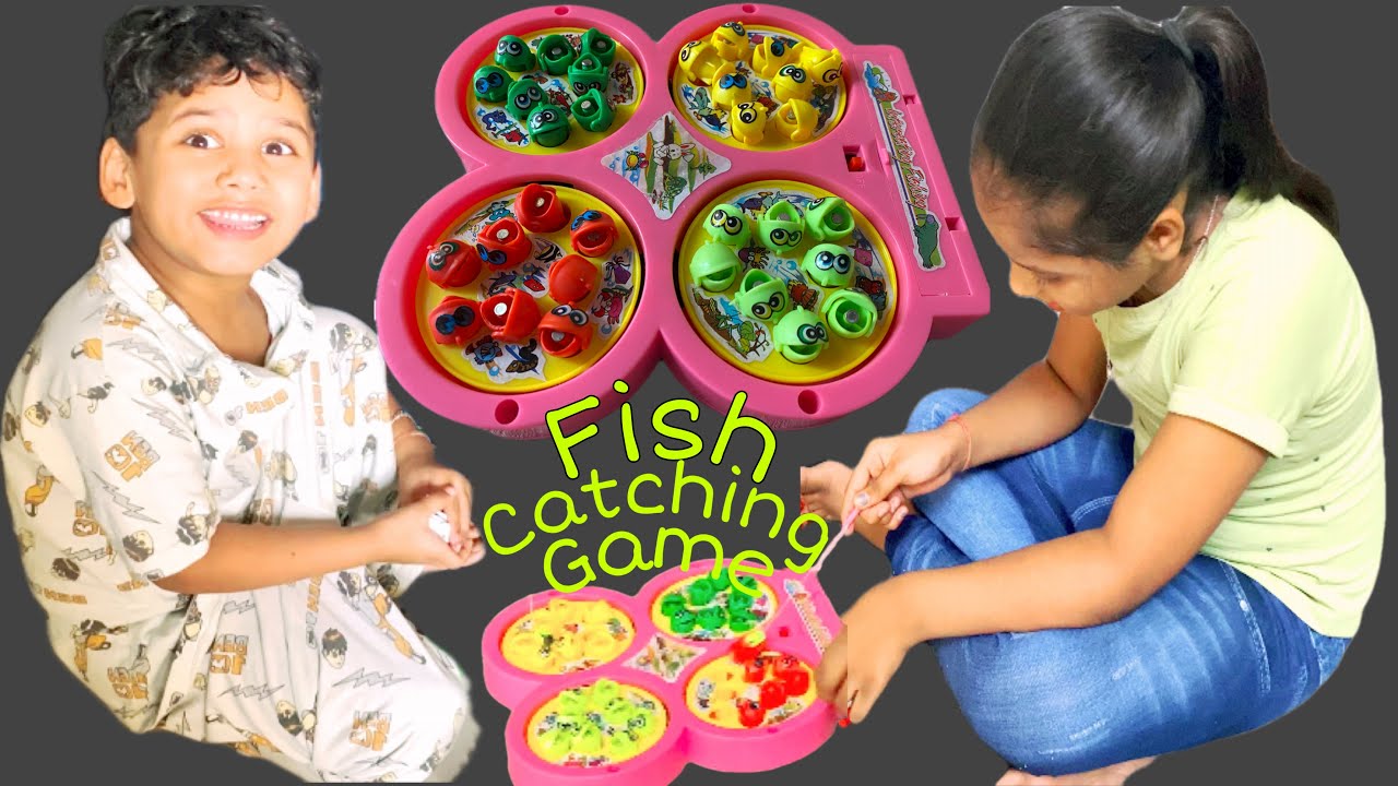 Fish Catching Game II Neel & Rashi Vlogs vlog 51#fun #masti # ...