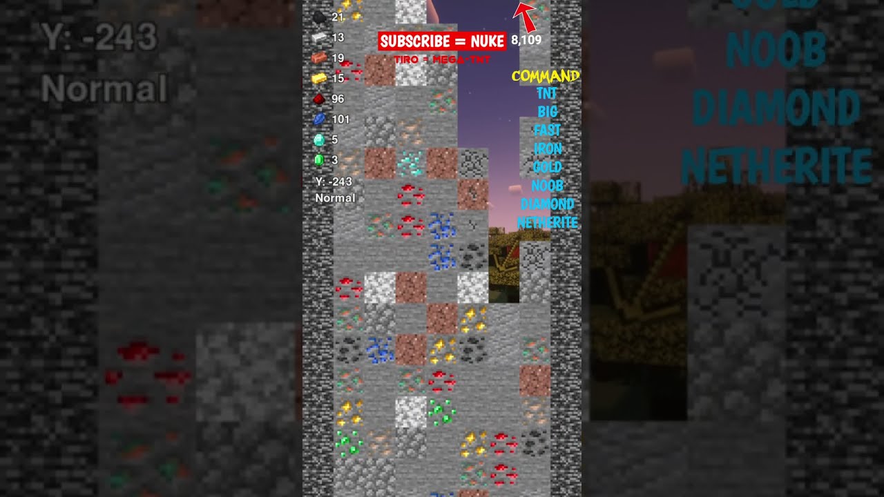 MINECRAFT FALLING PICKAXE - YouTube